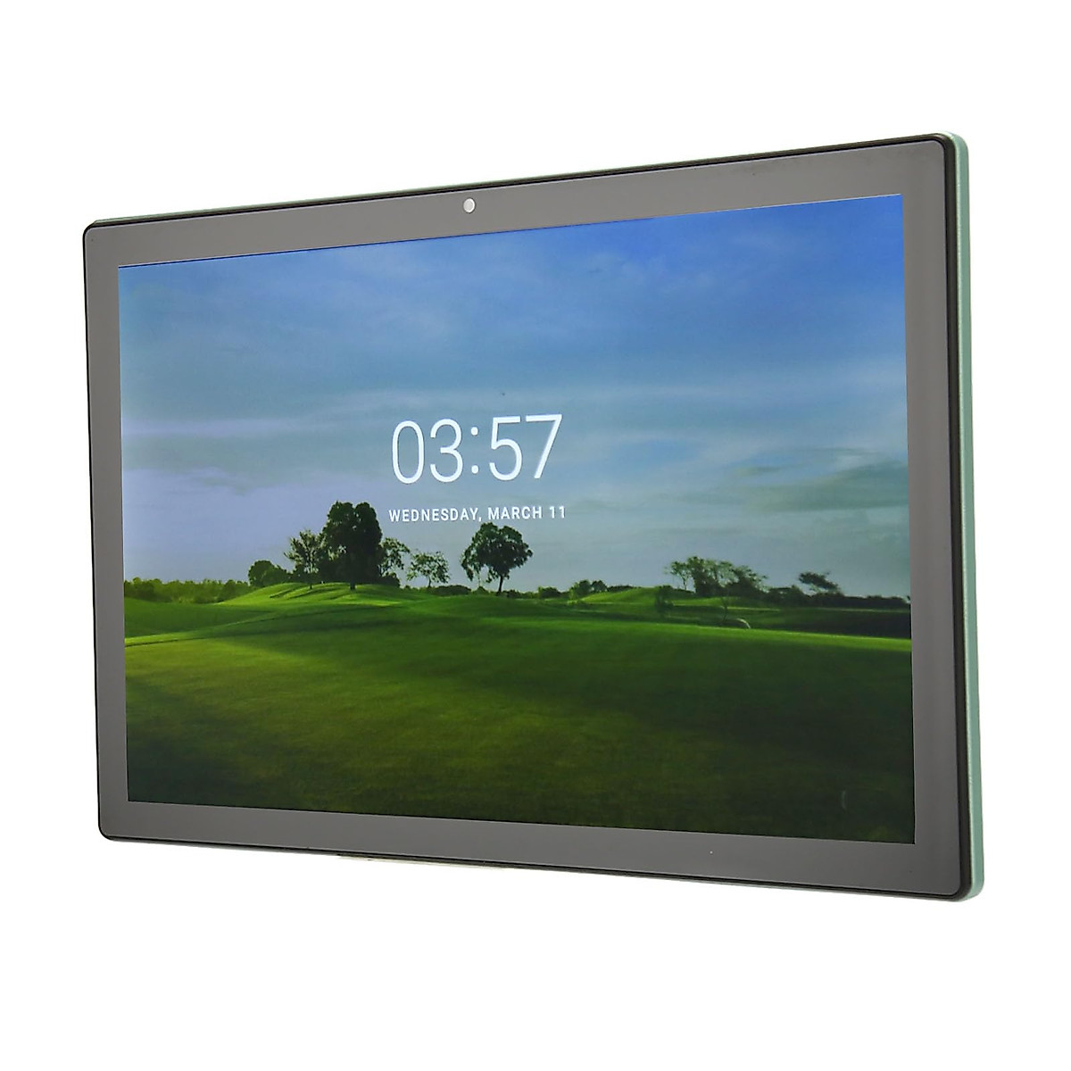 Luqeeg 10.1 Inch Tablet, Tablet PC MTK6735 Quad Core 6GB RAM 64GB ROM 5G WiFi Dual SIM Dual Standby 2MP Front Camera 2560x1600 for Working for Learning (Green)