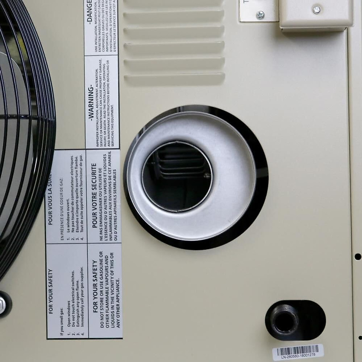 Mr. Heater Corporation F260590 MHU125NG NG 125K BTU Unit Heater