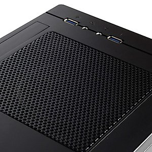 SilverStone Technology SG05BB-LITE Mini-ITX Computer Case Super Small Form Factor with SFX PSU Support SG05BB-LITE-x