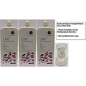Lite Multipurpose Solution (Formerly Sauflon Lite) - 3 x 9 fl oz, 27 fl oz Total