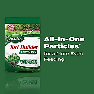 Scotts Turf Builder Lawn Food - Fertilizer for All Grass Types, 5,000 sq. ft., 12.5 lbs.