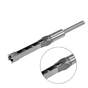 1/2 Inch Square Hole Drill Bit Woodworking Tools Auger Bit High-Carbon Steel Hollow Chisel Mortise Power Tool