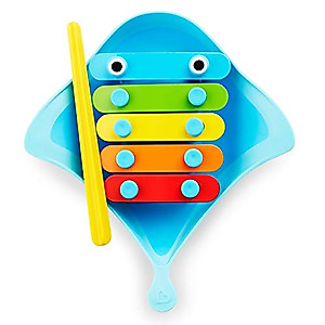 Munchkin® Bath Beats™ Musical Toddler Bath Toy Set, Includes Xylophone, Bath Drum & Shakers