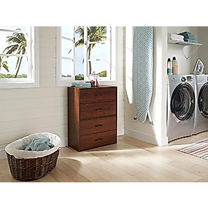 ClosetMaid 1306 Stackable 2 Drawer Horiztonal Organizer, Dark Cherry