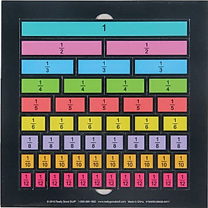 Equivalent Fraction Bars - Set of 6 Fraction Puzzles
