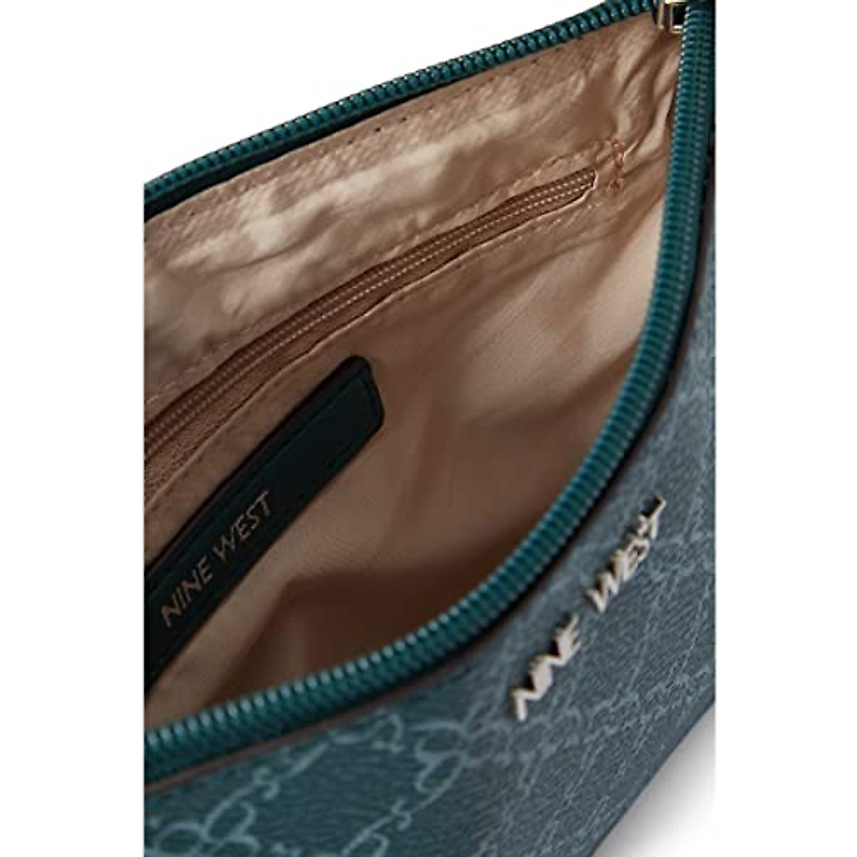 Nine West Zanzi Wristlet Duo Bottle Green One Size