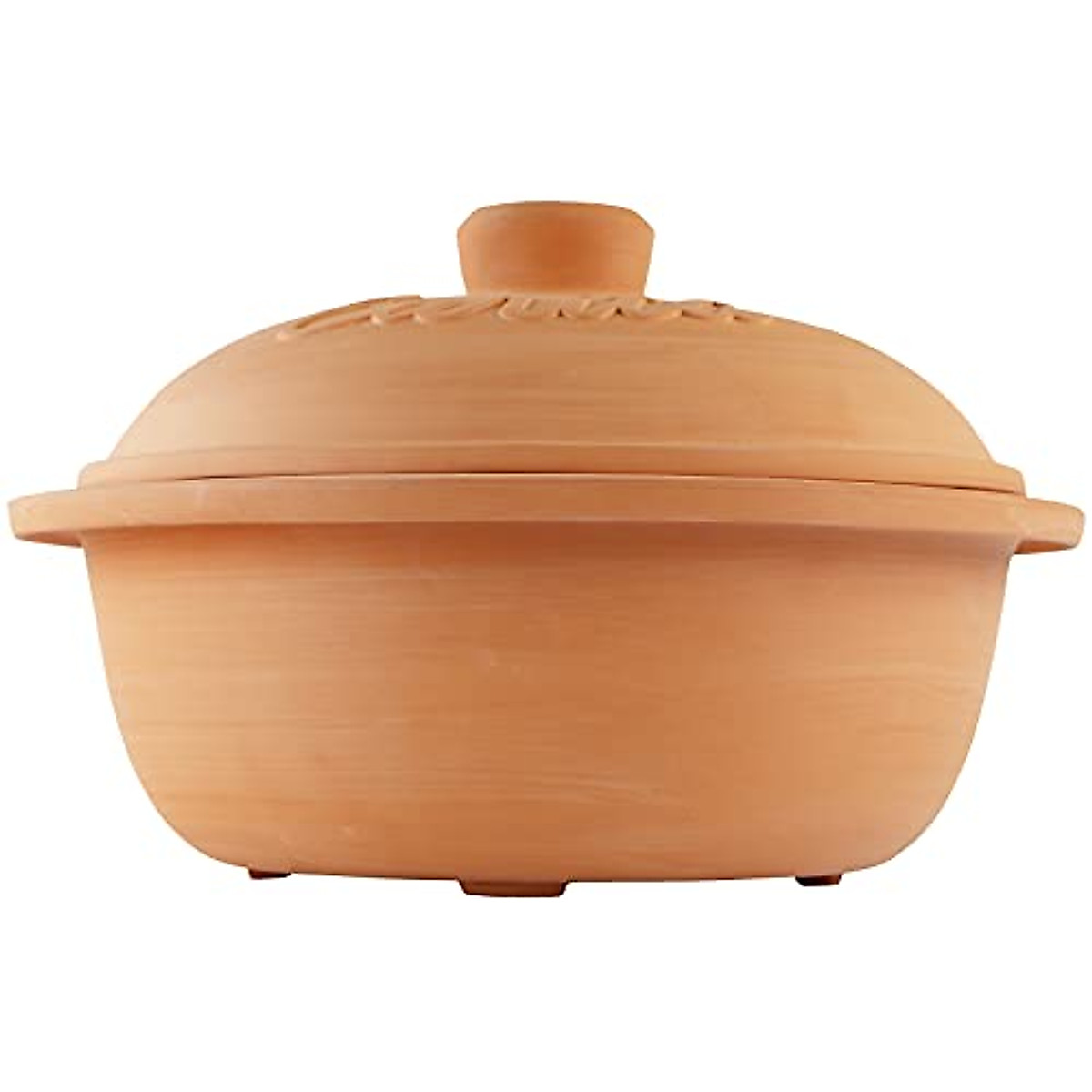 Eurita Clay Roaster, Non-Stick Dutch Oven, Versatile Cooking Vessel With Free Recipe Guide, 4 Quarts
