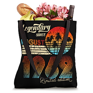 60. Birthday 60 Legendary Since August 1962 Gift Tote Bag