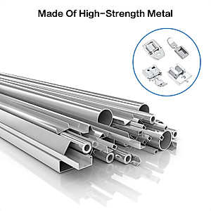 TISEKER 4 Pieces Zipper Foot Sewing Machine Presser Foot Set of Invisible Concealed Narrow Zipper Foot, Fits for Most Snap On Singer, Brother, Janome, Babylock Low Shank Sewing Machines