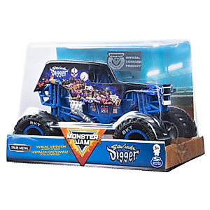 Monster Jam, Official Son-uva Digger Monster Truck, Die-Cast Vehicle, 1:24 Scale