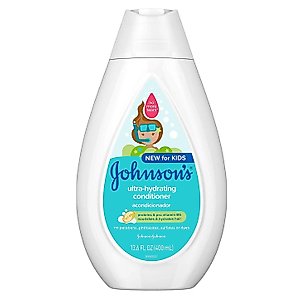 Johnsons Kids Conditioner 13.6 Ounce Ultra-Hydrating (400ml) (Pack of 2)