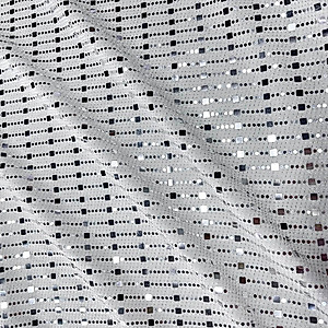 WOKANSE Women's Sequin Glitter Long Sleeve Sweatshirts and Skinny Long Pants Two Piece Outfits White M