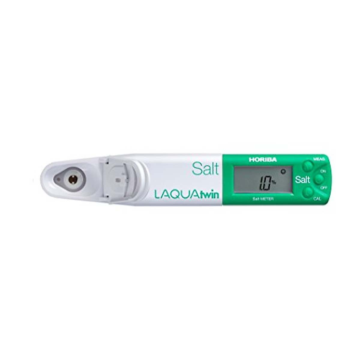 HORIBA LAQUAtwin Salt-22 Compact Salt Meter (Ion Selective Eelectrode Method) for Water, Viscous Liquids, Solids, and Powder Samples