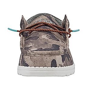 Hey Dude Men's Wally Baja Beachcomber Size 11 | Men's Shoes | Men's/Women's Lace Up Loafers | Comfortable & Light-Weight