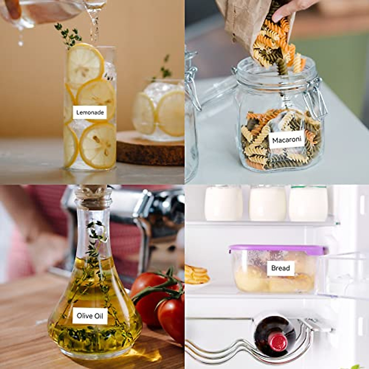 4 X Black Tape Compatible with Brother Label Maker Tape TZe-241 18mm 0.7 Laminated White, Replacemen for P Touch TZe Tape for PTD410 PT-D400 PT-D610BT PTD600