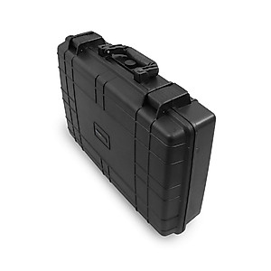 Casematix Waterproof Mixer Carry Case Compatible with Rode Rodecaster Pro Podcast Production Studio and Adapter - Hard Carry Case With Padded Foam