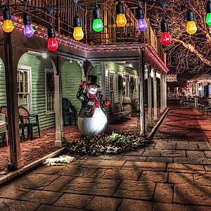 Minsily 15 Pack S14 Yellow LED Bulbs 2W S14 Outdoor LED String Light Bulb Plastic Shatterproof LED Replacement Bulbs 110V Edison Bulbs E26 Base Decorative Bulb for Home Patio Christmas Decor(Yellow)