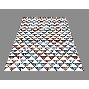 Nother 6 PCS Fat Quarters Fabric Bundles 18 inchx22 inch Cotton Quilting Fabric for Sewing Mask,Paisley Pattern