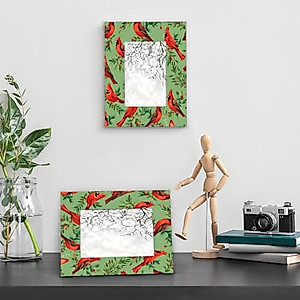 Mardesigns Xmas Birds 11x14 Picture Frame, Red Cardinals Display Pictures11x14 or 8x10 Photo, Wall Gallery Photo Frames and Tabletop Display Frame