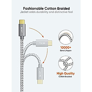 CableCreation Short Micro USB to USB C Cable 0.65 FT USB C to Micro USB OTG 480Mbps Type C to Micro USB Cable, USB C to USB Micro for MacBook Pro Air Galaxy S22 S21 Pixel 5/4/3 etc. 0.2M Space Gray
