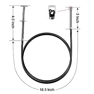 Small Caliber Flexible Grabber Tools 24'' Four-claw Pickup Tool Pick Up Items In Narrow Space Flexible Waste Picking Tool for Engine Bay/Home Sink/Earring (Not magnetic)