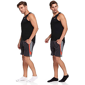 Yacht & Smith 12 Pair Men's Low Cut Ankle Socks Thin Comfortable Lightweight Breathable Wholesale Bulk Sport Socks