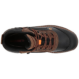 WOLVERINE mens Overpass 6" Composite Toe Waterproof Work Boot, Brown, 10 X-Wide US