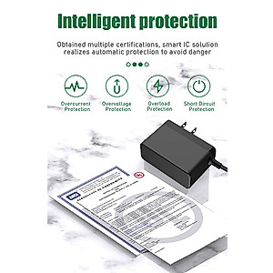 Bouge 4.3V Philips Norelco One Blade Charger Compatible with Norelco Oneblade QP2520 / 90, QP2520 / 70, QP2520 / 72, (Fits Only) Razor Charging Cord, Replace A00390 4.3V 70mA Power Supply Plug