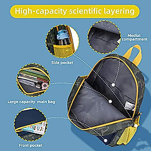 willikiva Camo Toddler Backpack for Kids Boys Preschool Safety Harness Leash(Camouflage)