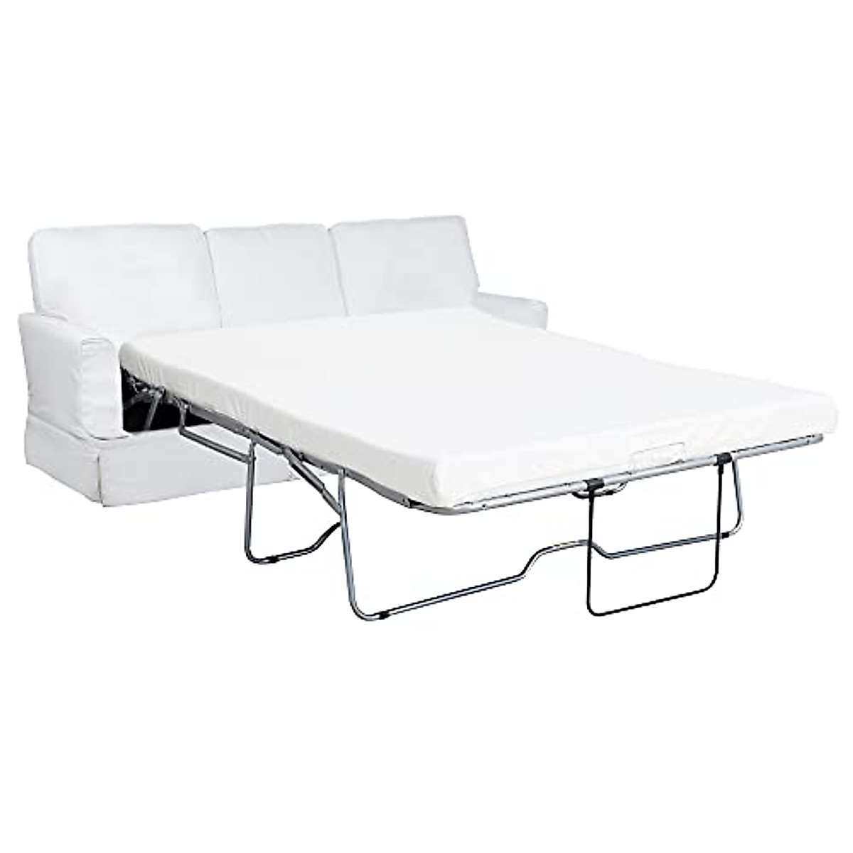 Sunset Trading Ariana Sleeper Sofa, White