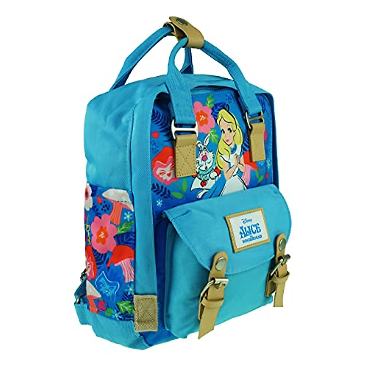 KBNL Alice in Wonderland Nylon 12In Backpack/Daypack - A21396, KBNL-12INCH-NYLON, Medium