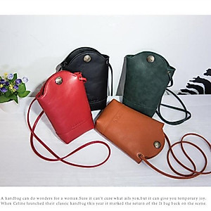 Shoulder Bag, Women Messenger Bags Casual Slim Crossbody Tote Handbag Small Body Bags (Red)