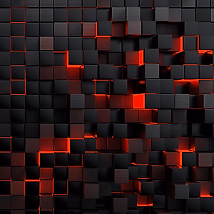 ZIRANSHU King Size Quilt Cover, Red and Black Grid Printed Quilt Personalized Geometric Square Grid Bedding Set for Adult Kids Boys Girls Comforter Duvet Cover Set (1 Duvet Cover + 2 Pillowcase)