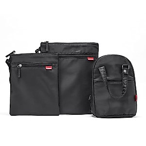 MOMIGO 3pcs Diaper Bag Baby Cooler Pouch Set - Diaper Bag Organizing Pouches Diaper Wet Dry Bags Waterproof Reusable, Travel Beach Pool Daycare for Diaper or Wet Clothes