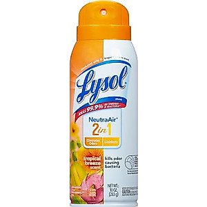 Lysol® Disinfectant Spray, Tropical Breeze, 10 Oz