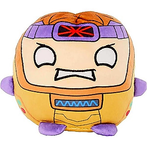 Mattel Marvel Cuutopia Set of 4 Plush Figures, Instant Collection of 5-inch Soft Rounded Pillow Toys Inspired by Fan-Favorite Characters