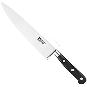 Richardson Sheffield FN195 Origin Professional Chef Knife 8", Stainless Steel, NSF Approved, Silver, Black