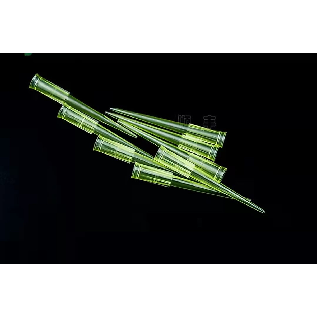 TYQILIN 200 μL Universal Pipette Tips Bulk, Yellow, DNase/RNase Free Pk x 1,000 ea/bag