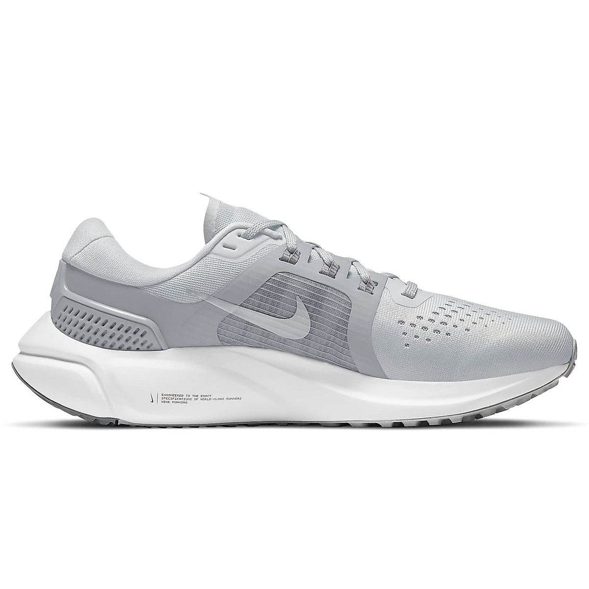 Nike Women's Air Zoom Vomero 15 Running Shoe, Pure Platinum/Metallic Silver, 9 M US