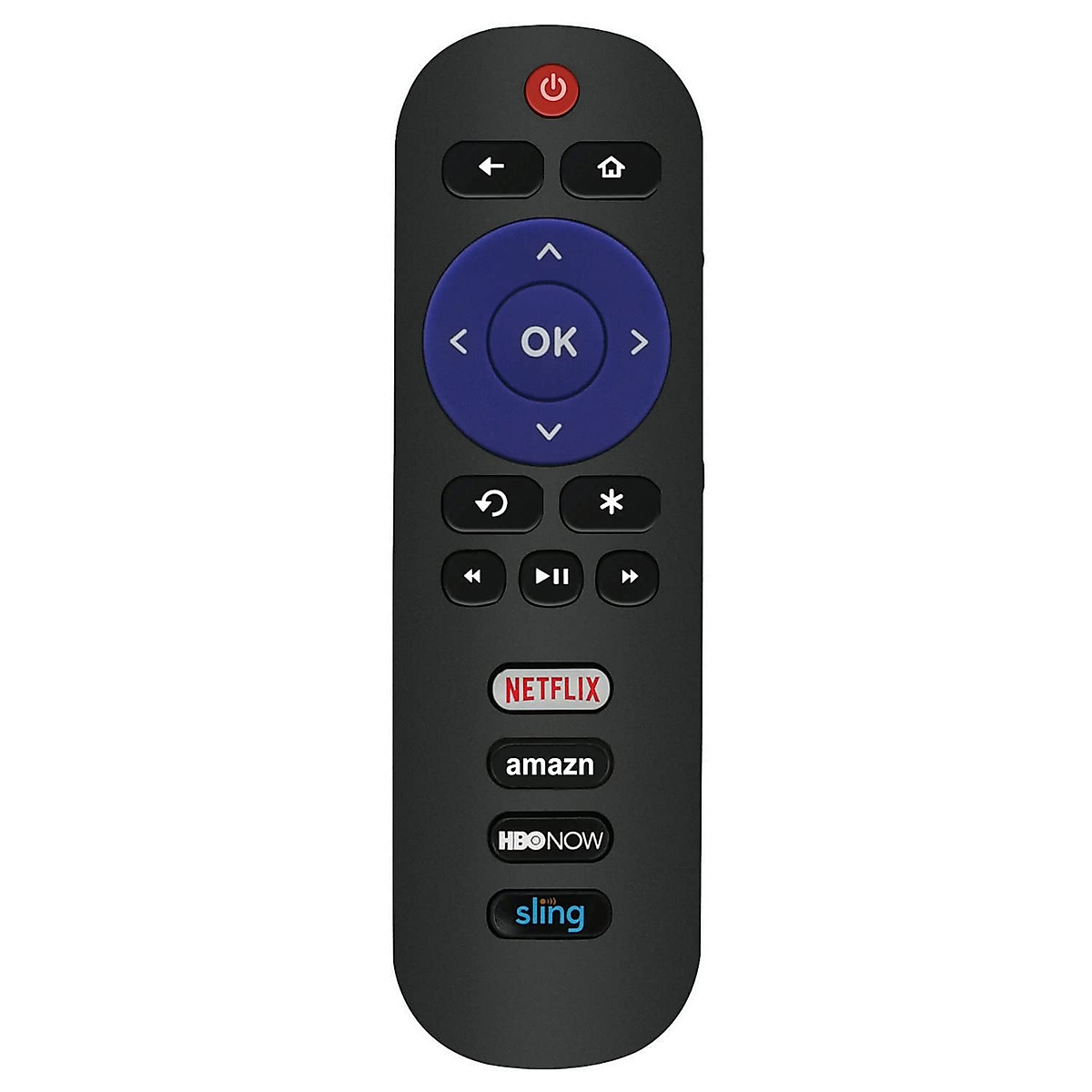 RC280 Replace Remote Control Applicable for TCL Roku TV 55S405 40S3800 50UP120 65S401 32S301 32S850 32S3700 32S3750 43FP110 43UP120 48FS3700 48FS3750 50FS3850 28S3750 32S3800 32S3850 32S3850A 32S3850B