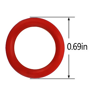 1012 Bubbler O Ring Replacement Beverage Dispensers Parts Dispense Valve 1012 O-Rings for Crathco, Grindmaster, Cecilware (18 pcs)