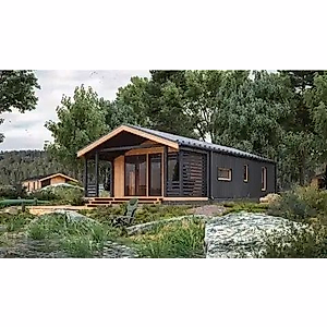 Luxury Mobile Home - 20 Ft,40FtPrefab Tiny House with Modern Design with Balcony Kitchen Bathroom bedrooms eco Friendly (20Ft)