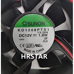 SUNON KD1208PTS1 12V 1.8W 8CM 80X80X25mm 2-Wire Chassis Power Cooling Fan