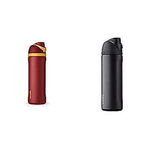 Owala Harry Potter FreeSip Insulated Stainless Steel Water Bottle, 24-Ounce, Gryffindor & FreeSip Insulated Stainless Steel Water Bottle, 24-Ounce, Very, Very Dark