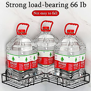 Shower Caddy, RCQD Corner Shower Caddy with Hooks/Soap Tray, Bathroom Storage Organizer,Wall Mounted Shower Organizer with Adhesive,Shower Shelf for Toilet, Dorm and Kitchen (Matte Black)