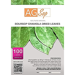 Ag Sop Soursop Graviola 100 Leaves