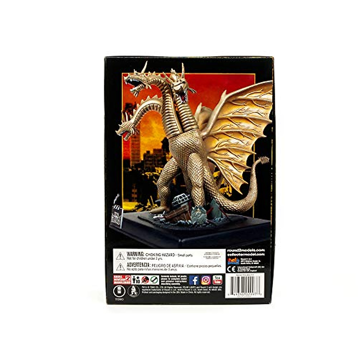 Polar Lights King Ghidorah 1:350 Scale Snap Model Kit (POL962)