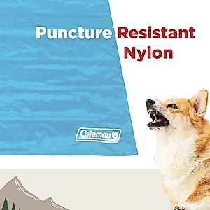 Coleman Comfort Cooling Gel Pet Pad, Dog and Cat Supplies,Non-Toxic,24x30 Inches, Blue