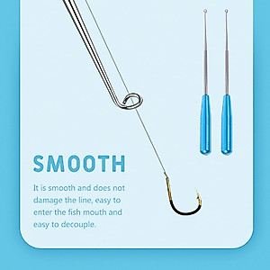 2pcs Decoupler Hook Remover Fishing Equipment Fishing Accessories Hook Removal Tool Fishing Fish Hook Detacher Fishing Gear Fishing Hook Quick Removal Device