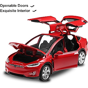 SASBSC Toy Cars Model X 1:32 Pull Back Vehicles Diecast Car Model Car Toys for Boys and Girls 3 to 12 Years Old